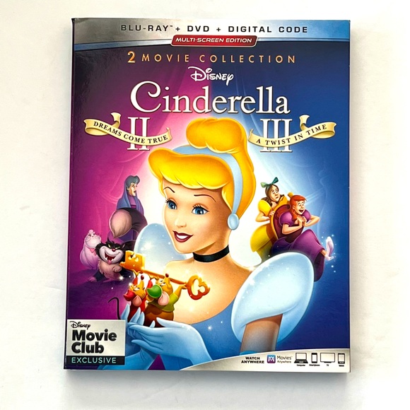 Disney | Media | Disney Cinderella 2 3 Twomovie Collection ...